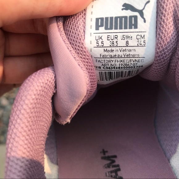 Puma | Shoes | Puma Lavender Flyer Runner Running Shoes | Poshmark